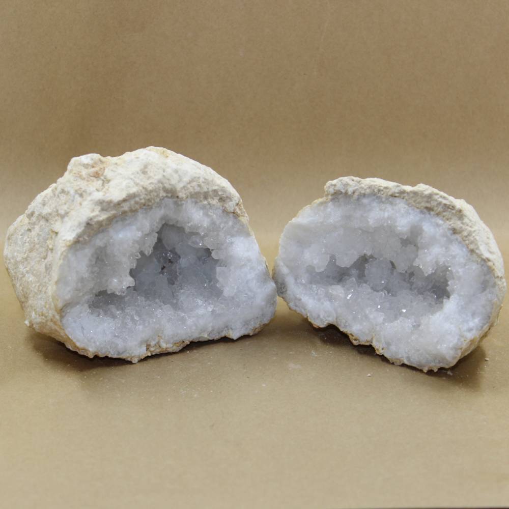 Clear Quartz Geodes Assorted – The Crystal Point